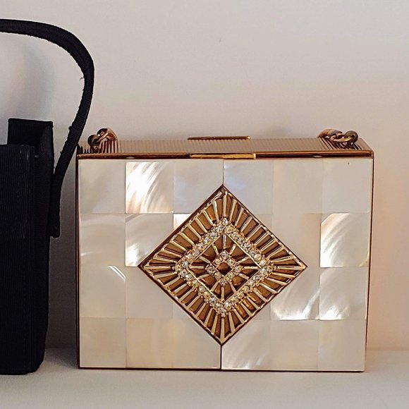 Zell | Bags | Vintage Zell Mother Of Pearl Compactpurse | Poshmark